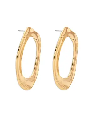 Ettika Open Circle Drop Earrings