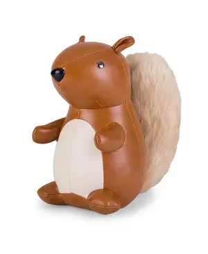 ZUNY Squirrel Bookend - Tan + Wheat