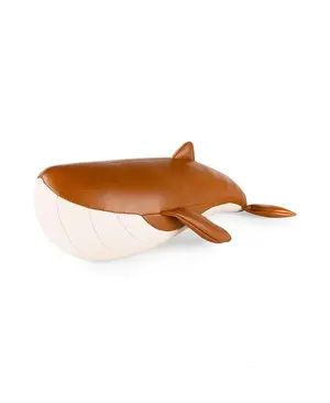 ZUNY Whale Wave Bookend - Brown