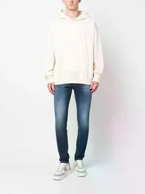 PT TORINO Low-rise Skinny Jeans - Blue