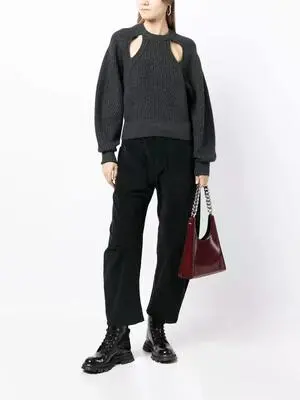 NILI LOTAN Shon High-rise Trousers - Black