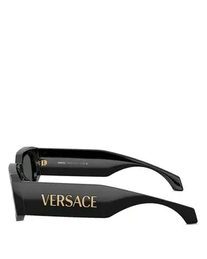 Versace Oval Sunglasses, 55mm