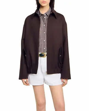 Sandro Oversized Jacket