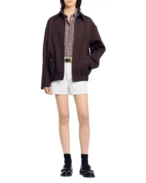 Sandro Oversized Jacket