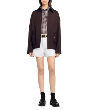 Sandro Oversized Jacket