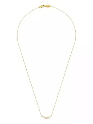 DOWER & HALL 14kt Yellow Stargazer Trio Diamond Necklace - Gold
