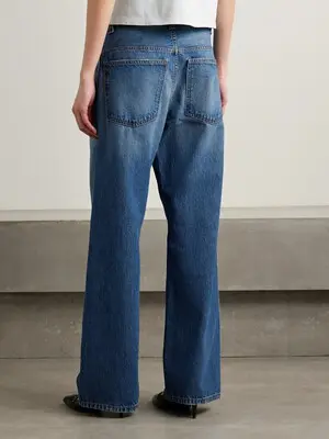 Khaite Winslow Mid-rise Straight-leg Jeans