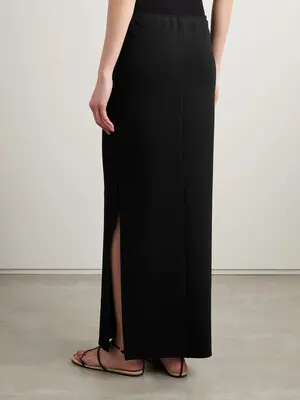 Khaite Lilth Crepe-jersey Maxi Skirt