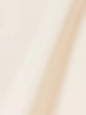 Khaite Cotton-blend Poplin Mini Dress - Neutrals
