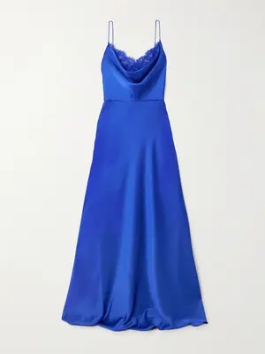Rebecca Vallance Remi Lace-trimmed Gown