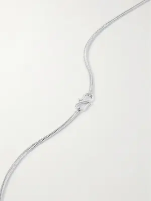 Lié Studio The Betty Convertible Necklace With Chain And Leather Cord