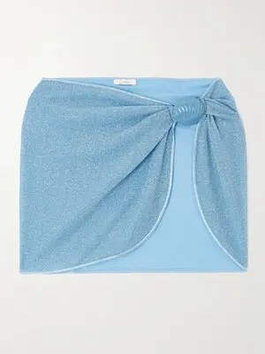 Oseree Lumière Metallic Pareo - Blue