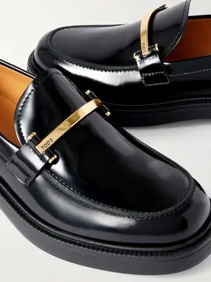 TOD'S Gomma 20l Leather Loafers