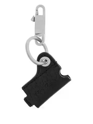 Rick Owens Leather Keyring - Black