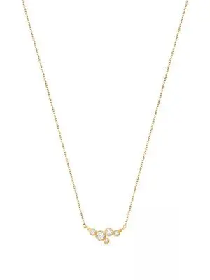 DOWER & HALL 14kt Yellow Stargazer Diamond Necklace - Gold