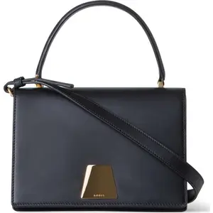 Akris Alice Top Handle Bag - Black