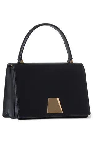 Akris Alice Top Handle Bag - Black