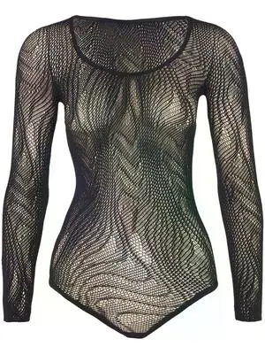 Wolford Snake Net String Bodysuit