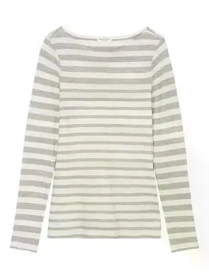 Marc O'polo Striped Long-sleeve T-shirt - Grey