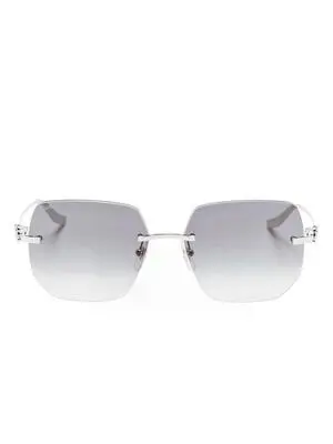 CARTIER Panthère De Sunglasses - Silver