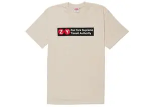 Supreme Zoo York Transit Tee Shirt - White