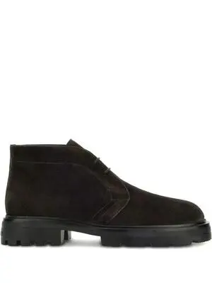 Hogan Suede Ankle Boots
