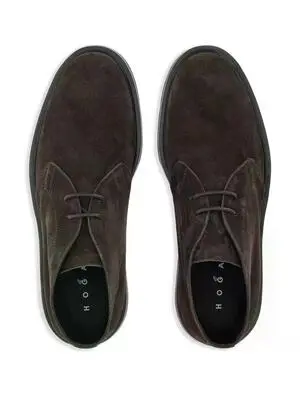 Hogan Suede Ankle Boots