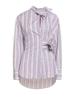 MSGM Cotton Poplin Bow Blouse