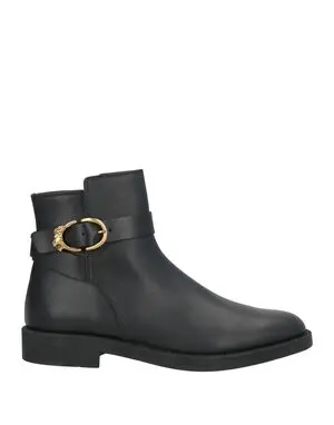 TOD'S Leather Ankle Boots - Black