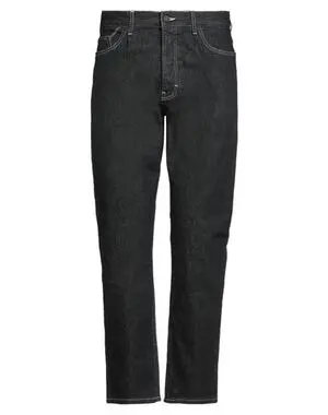 Karl Lagerfeld Straight-leg Jeans With Embroidered Logo