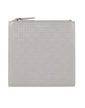 Givenchy Textured Calfskin Pouch - Grey