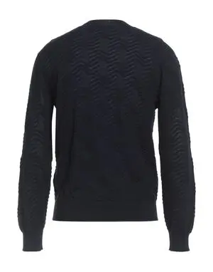 Missoni Sweater In Wool And Viscose - Midnight Blue