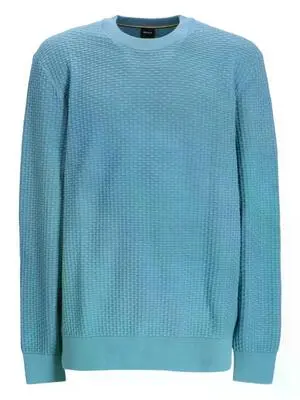 BOSS Cotton Crew-neck Sweater
