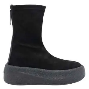 VIC MATIE Platform Booties - Black
