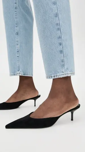 Schutz Julie Kitten Heel Mules