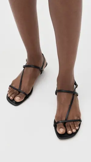 Madewell The Maycie Asymmetric T-strap Sandal