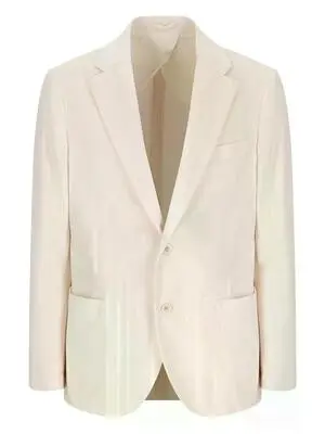 LARDINI Corduroy Blazer - Neutrals
