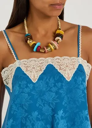 Chloé Plage Woven Necklace