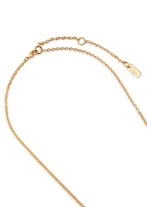 Chloé The Glow Embellished Necklace - Yellow