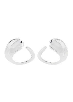 AGMES Marta Sculpted Hoop Earrings