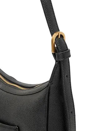 DEMELLIER Siena Grained Leather Tote - Black