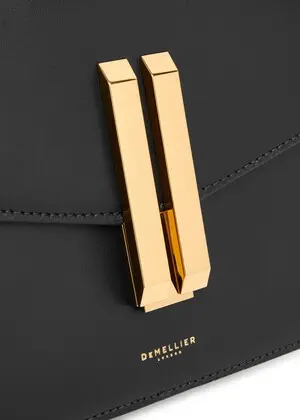 DEMELLIER The Vancouver Leather Cross-body Bag - Black