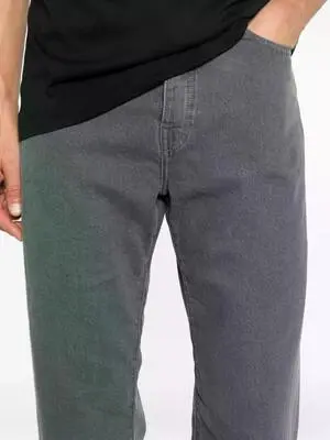 Études Studio Logo-patch Straight-leg Jeans