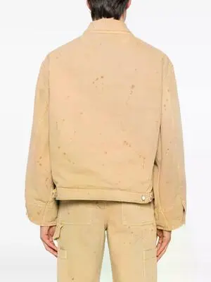 Études Studio Zipped Paint-splatter Jacket