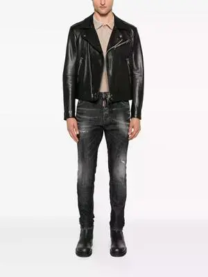 Dsquared2 Distressed Five-pocket Jeans