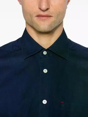 Kiton Long-sleeve Button-down Shirt - Blue