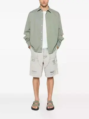 Études Studio Distressed Pocket Shorts