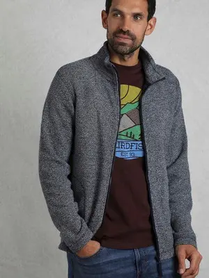 WEIRD FISH Thames Full Zip Fleece