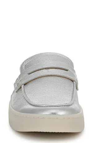 Vionic Uptown Penny Loafer Mule - Silver