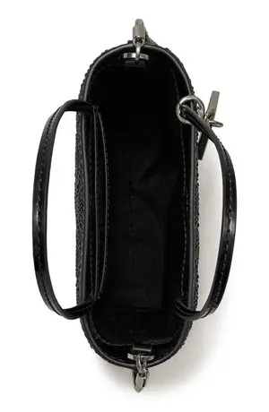 Tory Burch T Monogram Hotfix Embellished Top Handle Bag